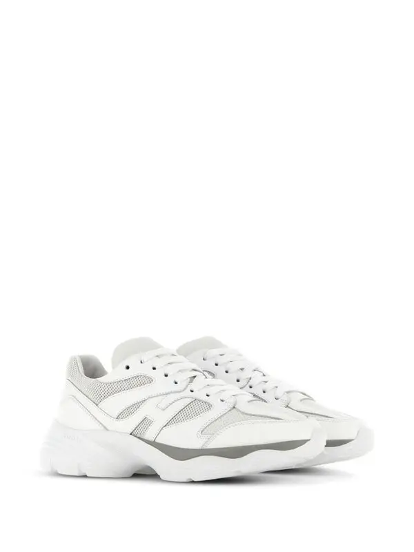 Hogan H665 Leather Sneakers - White