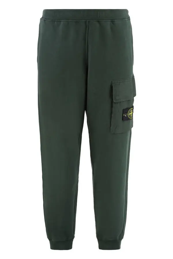 Stone Island Cotton Track-pants - Green