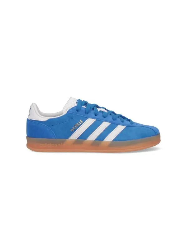 Adidas Leather Sneakers Ih1086blue Cwhite Poblue - Blue