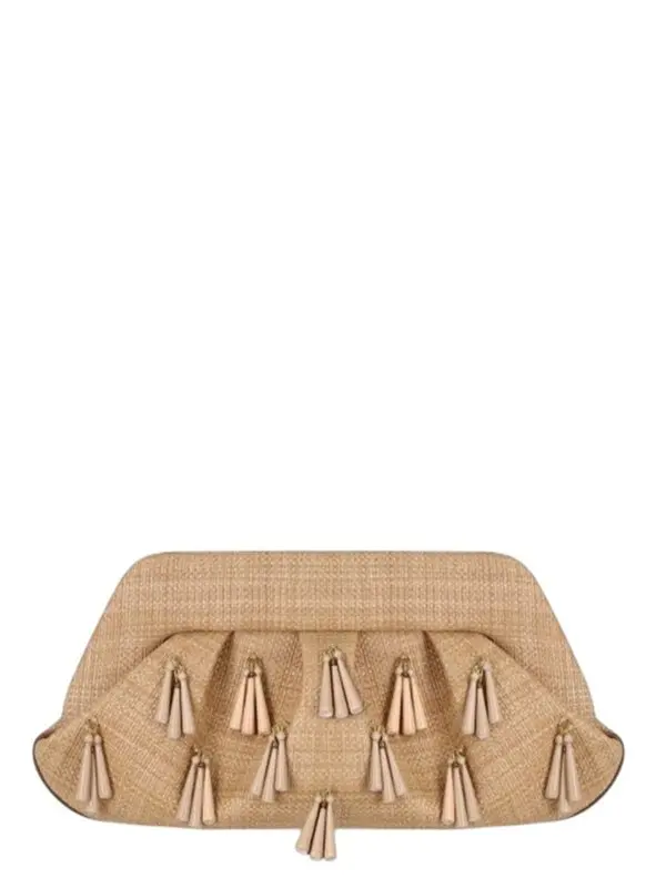 THEMOIRE Emera Clutch - Brown