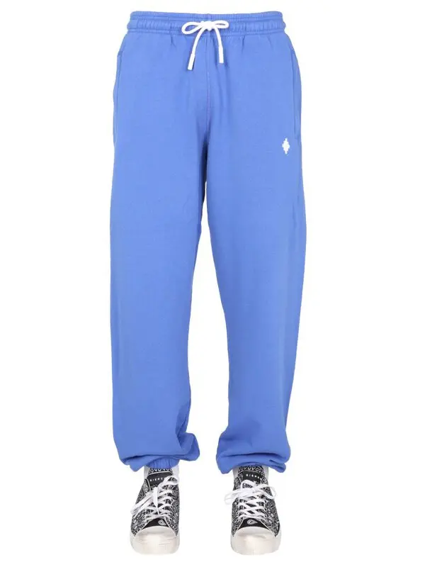 MARCELO BURLON C.OF MILAN HOME Jogging Pants - Blue