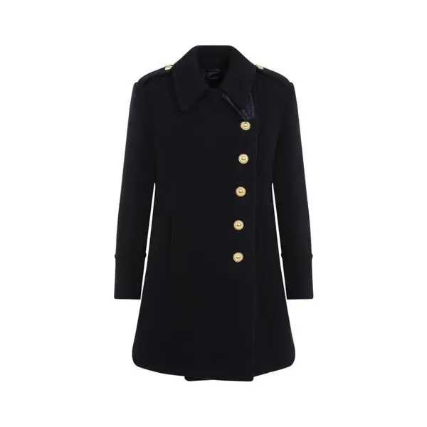 TOM FORD Virgin Wool Coat - Blue