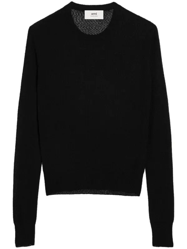 Ami Bouclé Knit Sweater