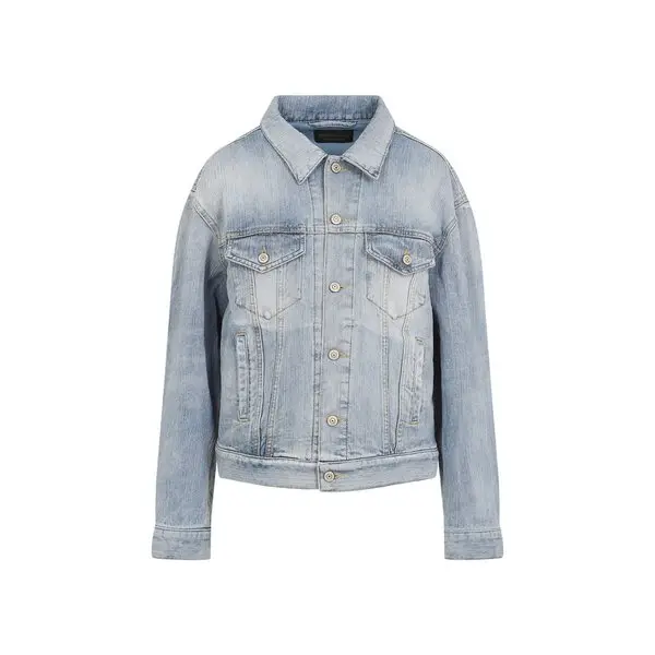 Balenciaga Standing Collar Cotton Jacket