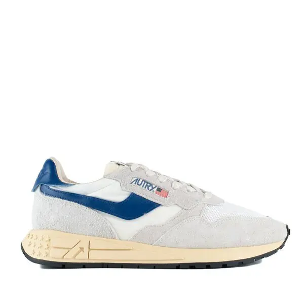 AUTRY Reelwind Low Top Sneakers - White, Blue