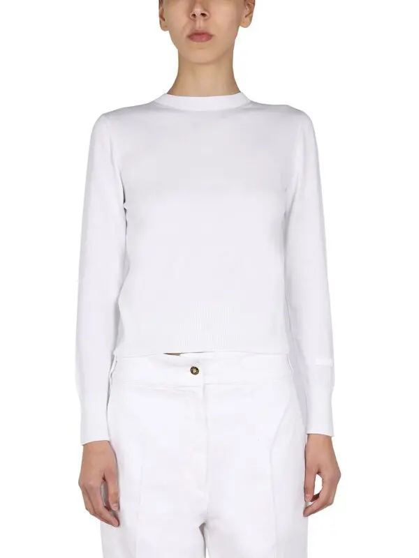 Patou Ribbed Bow Jersey
