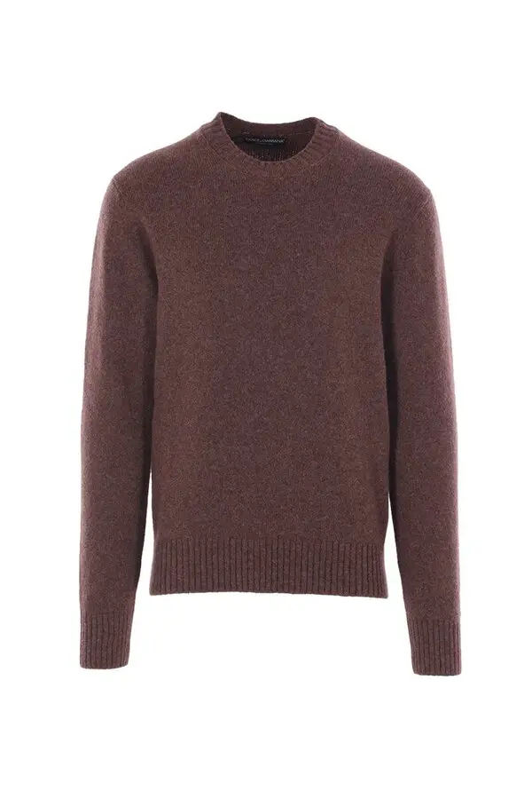 Dolce & Gabbana Sweatshirt With Embroidery - Brown