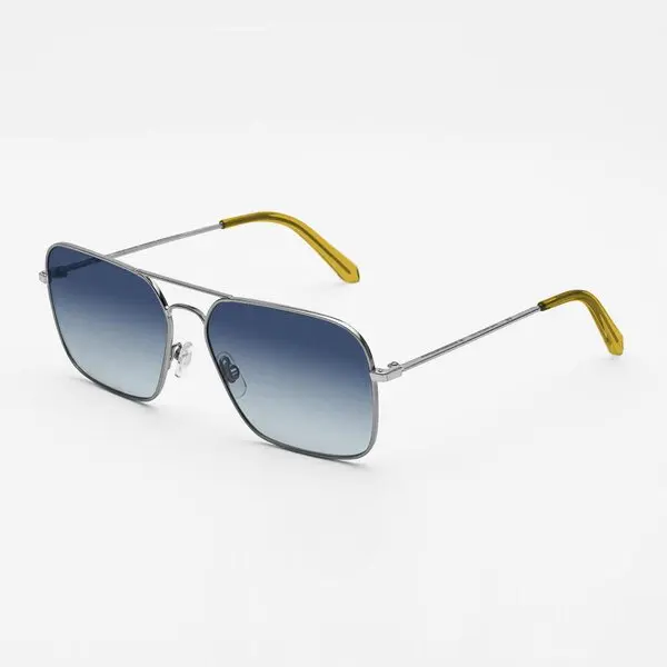 RETROSUPERFUTURE Square Sunglasses - Silver