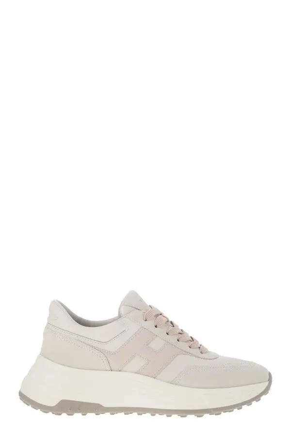 Hogan Hi-fi Lace-up Trainers With Side H - Multicolor