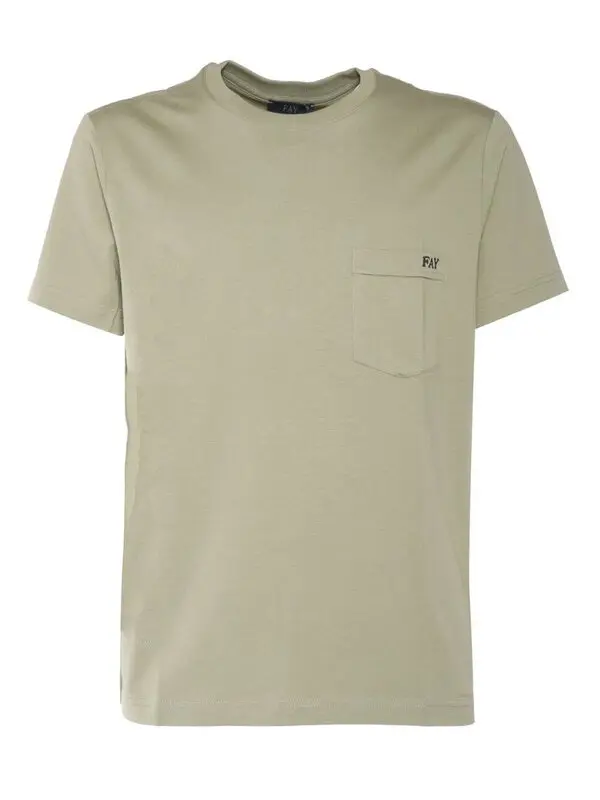 FAY T-shirt M/c - Green