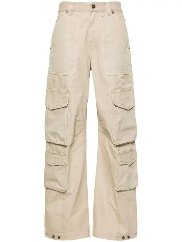 Golden Goose Canvas Cargo Trousers - Trench Coat