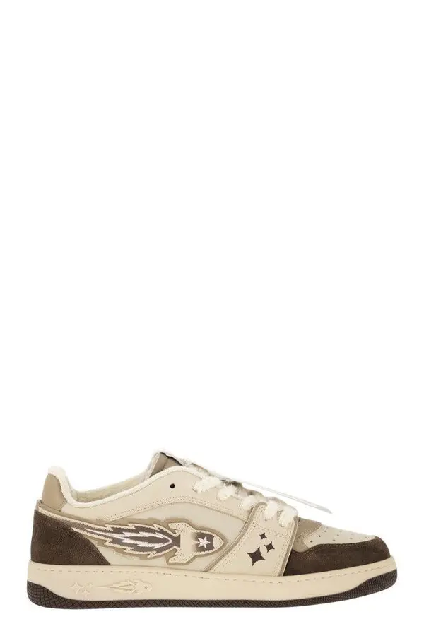 ENTERPRISE JAPAN Ej Egg Rocket Sneakers - White