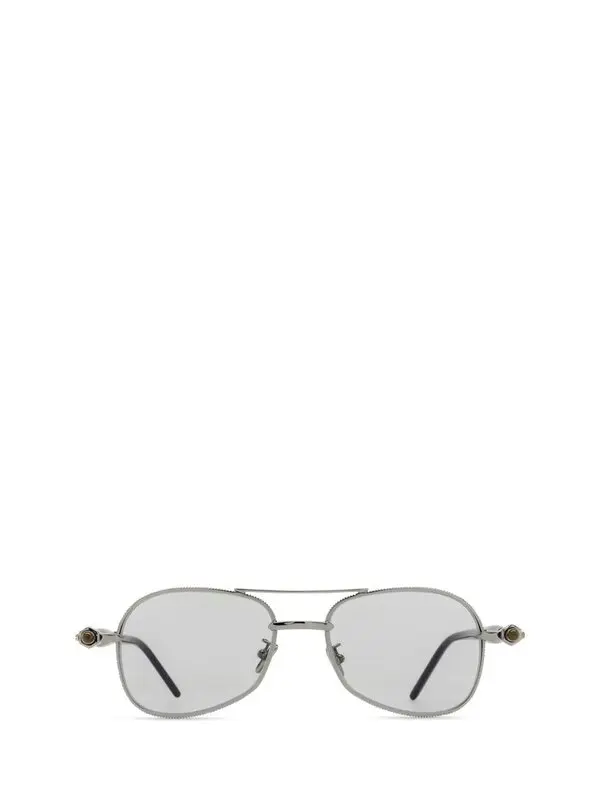 KUBORAUM Aviator Sunglasses - Gun Metal + Black Matt + Black Shine