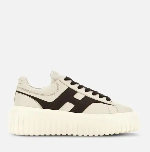 Hogan H-stripes Sneakers - Beige