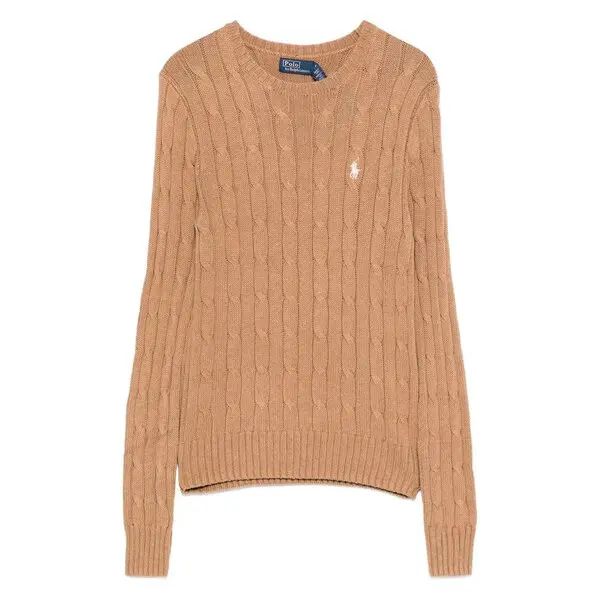 Ralph Lauren Cable-knit Cotton Sweater - Brown