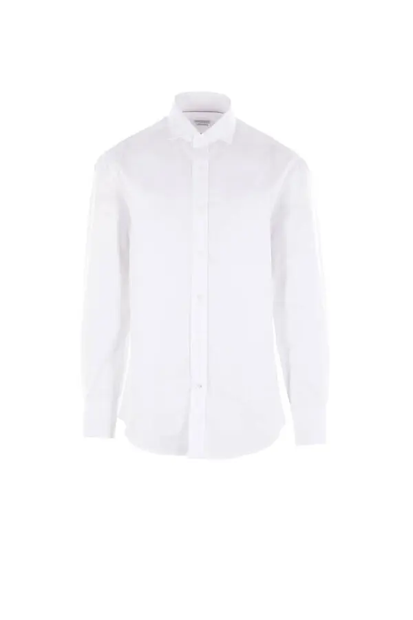 Brunello Cucinelli Cotton Poplin Shirt - White
