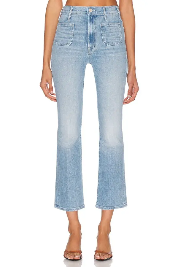 MOTHER The Hustler Patch Pocket Ankle Jeans