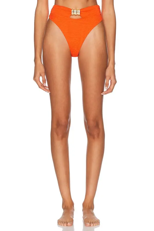 LA PORTE Kate Pinch Hardware Bikini Bottom