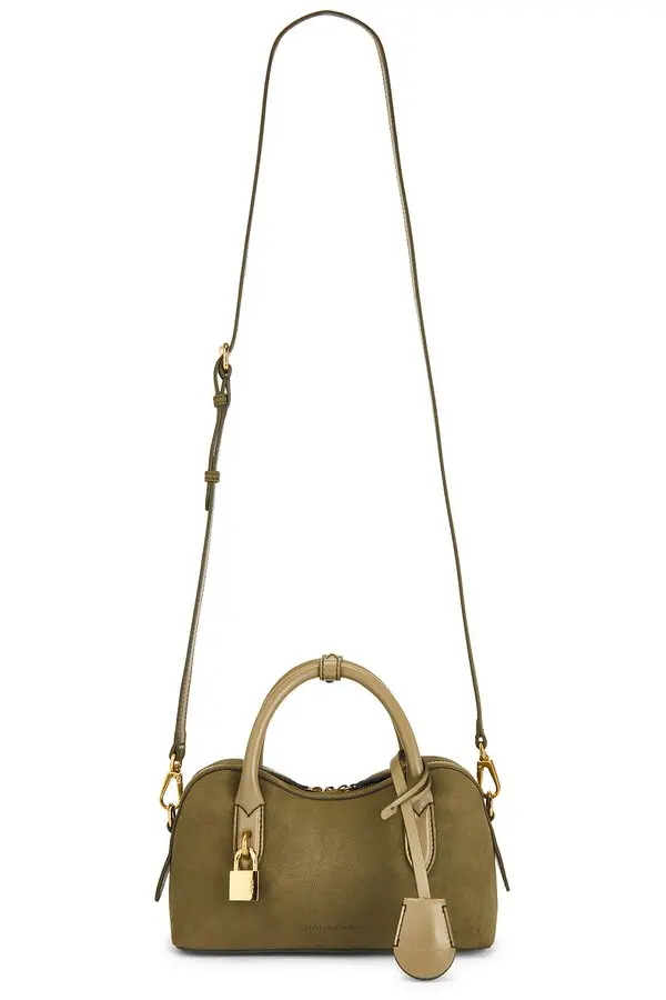 Stella McCartney Alter Suede Tote - Khaki