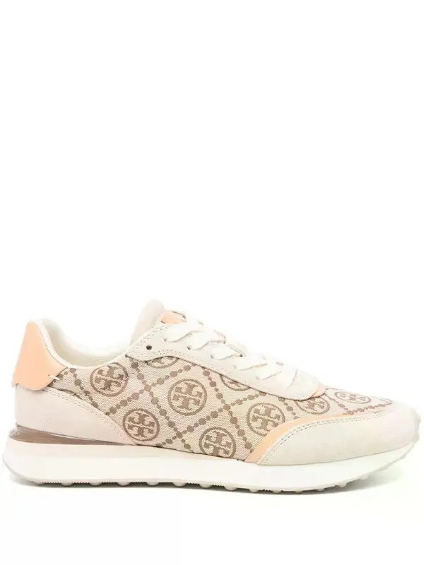 Tory Burch T-monogram Destiny Trainers - Neutrals