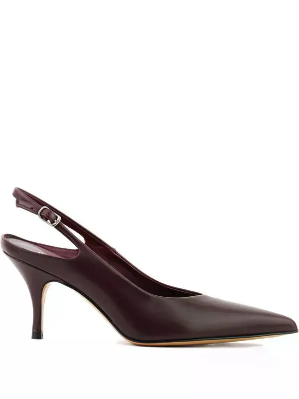 PAUL WARMER Decadent Slingback Pumps - Red