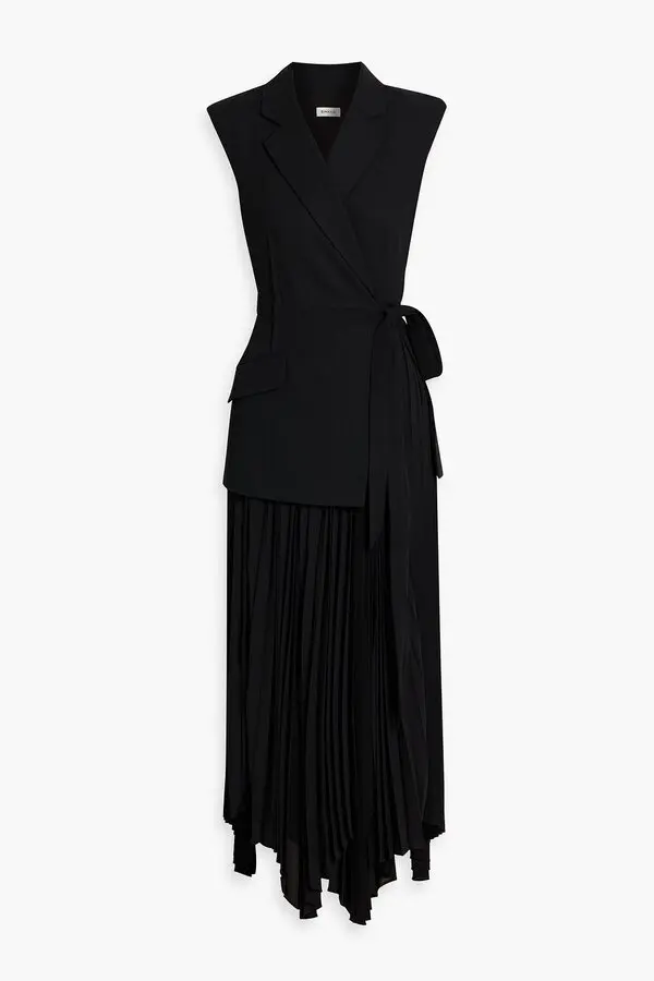 sachin and babi light blue dress Women's Maxi Dress Chiffon Dress Wrap Dress Pleated Dress Glitter Asymmetric Elegant Formal Cocktail Wedding Guest Evening Party Cocktail Party