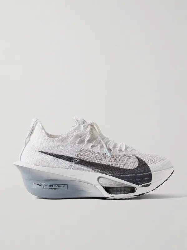 Nike Air Zoom Alphafly 3 Flyknit Sneakers - White