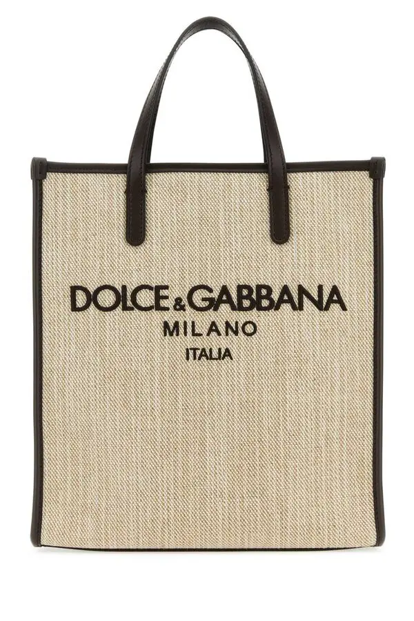 Dolce & Gabbana Small Shopping Bag - Beige O Tan