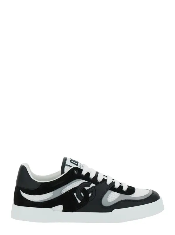Dolce & Gabbana Portofino Leather Blend Sneakers - Multicolor