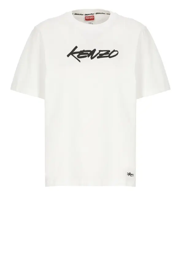 Kenzo Cotton T-shirt - White