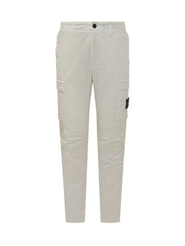 Stone Island Trousers - White