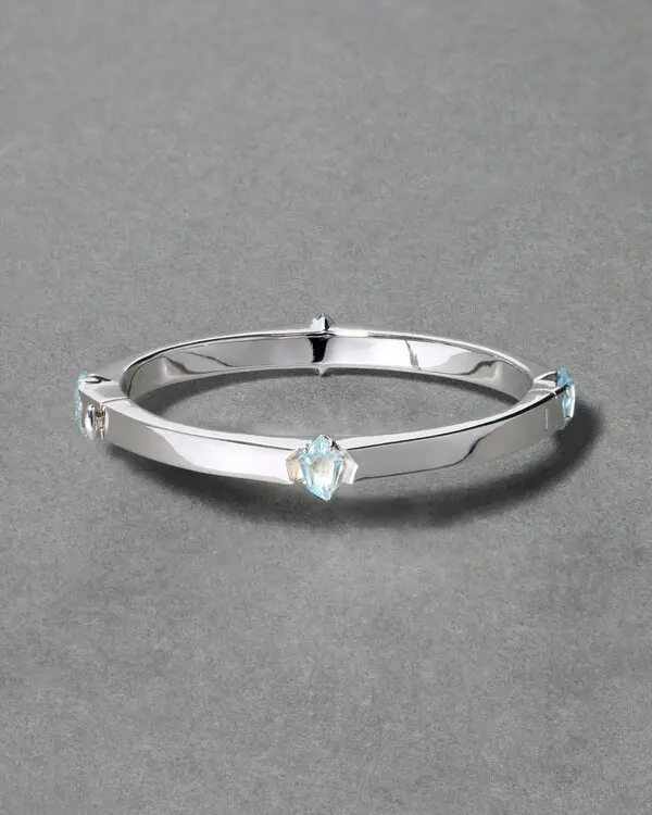 Alexis Bittar Archive Fine Sterling Hinge Bracelet