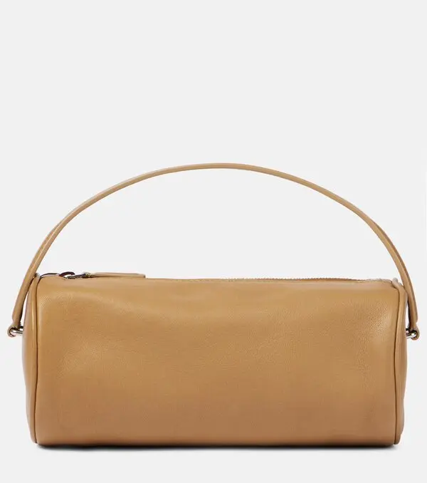 THE ROW 90s Leather Tote - Beige