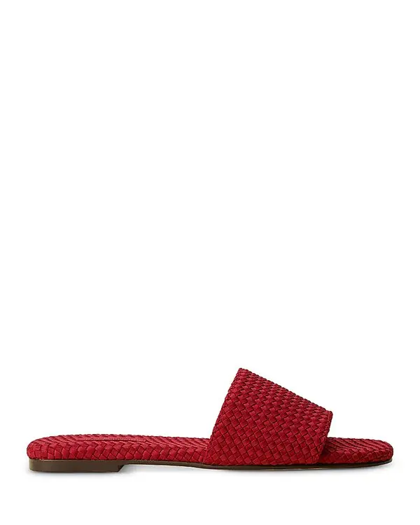 NAGHEDI St Barths Slide Sandals - Rosso