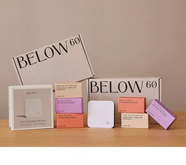 BELOW 60 Set Of 2 Plug-in Fragrance Diffuser Starter Kit
