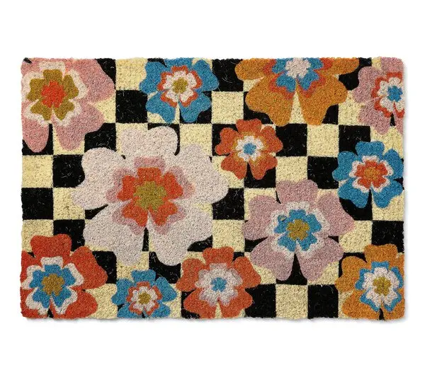 MACKENZIE-CHILDS As Is Door Mat - One-color