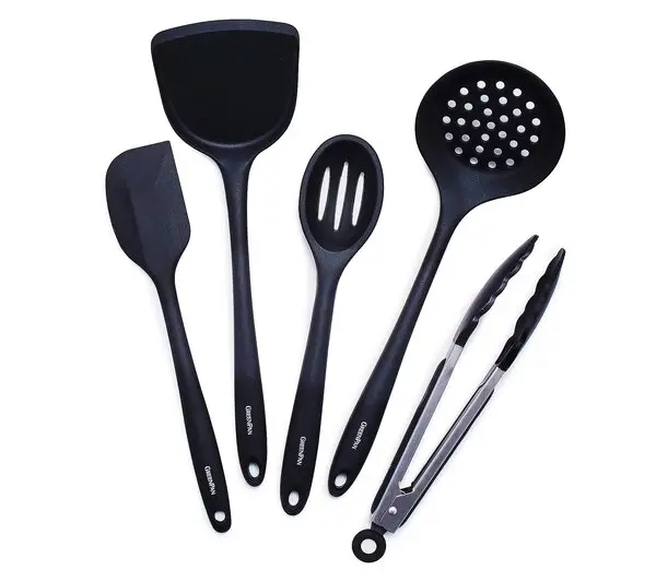GREENPAN 5-piece Silicone Utensil Set
