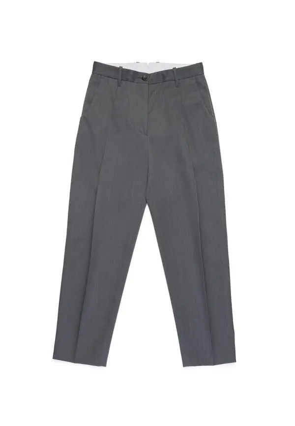 NINE:INTHE:MORNING Cool Wool Trousers - Gray