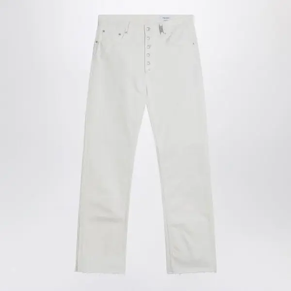 Alexander McQueen Cotton Denim Trousers