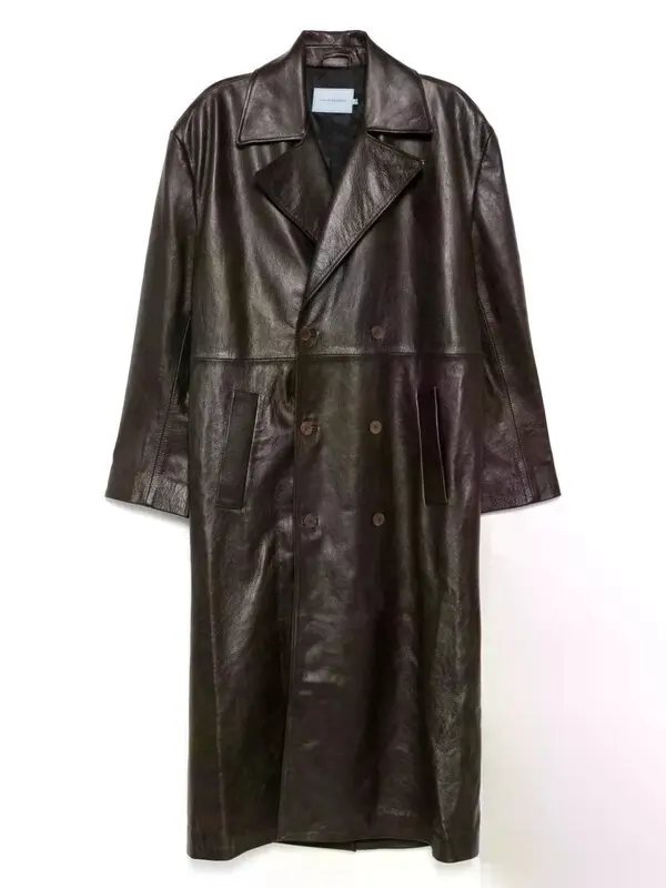 ACHILLES ION GABRIEL All Alone Leather Coat