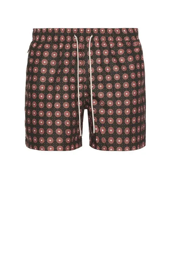 Oas Printed Lumo Swim Shorts - Multi