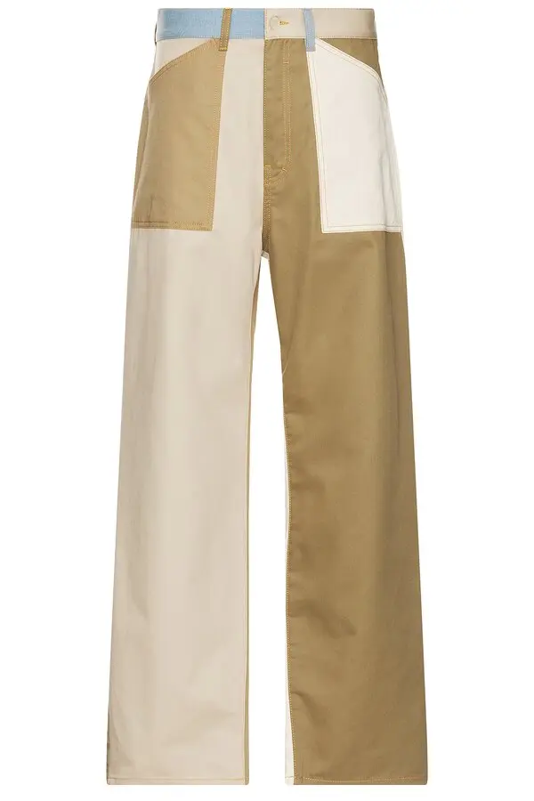 Givenchy Relaxed Fit Patchwork Denim Jeans