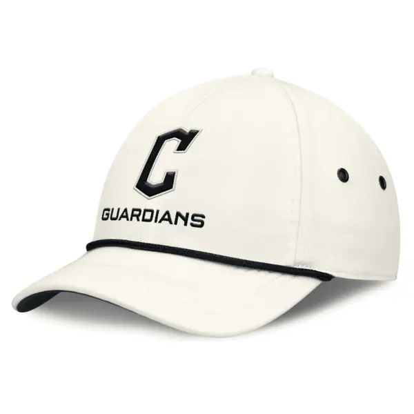 Nike Cleveland Guardians Club Mlb Adjustable Cap - White | Editorialist