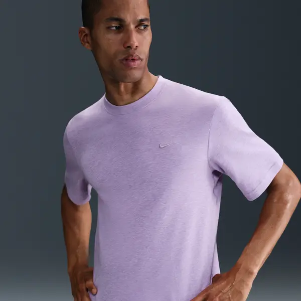 Nike Primary Dri-fit Short-sleeve Versatile Top - Purple