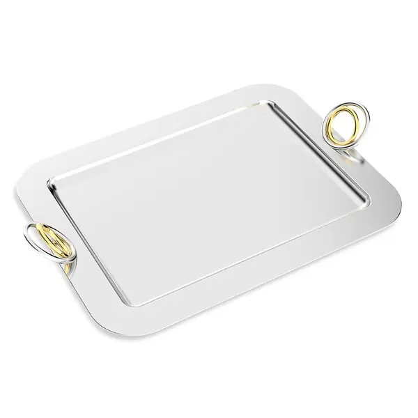 ANNA NEW YORK Ring Large Tray - Silver And Gold