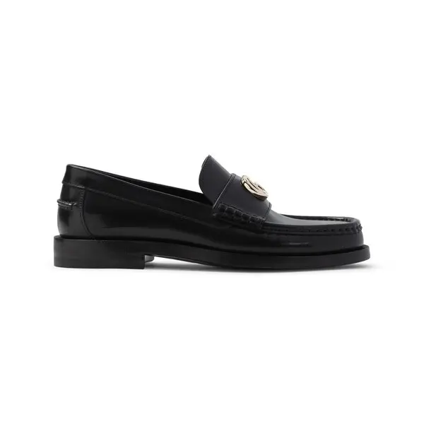 Gucci Marmont Gg Loafers - Black