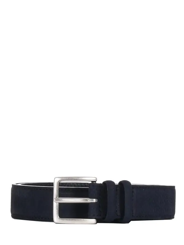 ORTIGNI Leather Belt - Blue