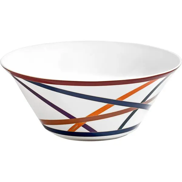 MISSONI HOME TABLEWARE Salad Bowl Nastri Diam. 10.5" X 4.3"