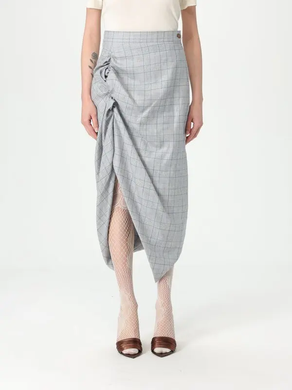 VIVIENNE WESTWOOD Plaid Skirt - Grey