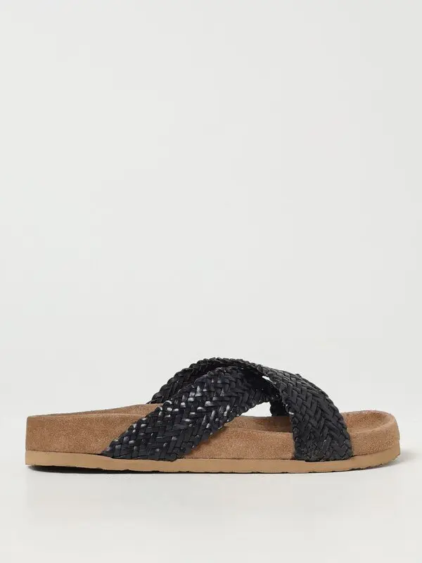 Dragon Diffusion Flat Sandal - Black